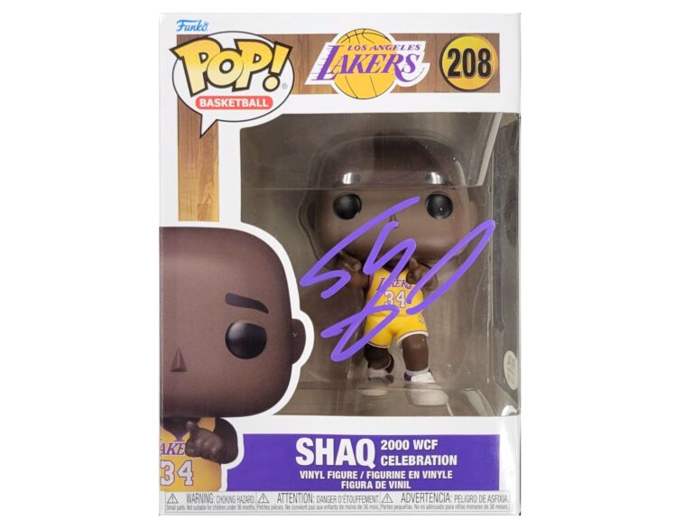 Shaquille O’Neal Shaq signed 2000 WCF Celebration Los Angeles Lakers ...